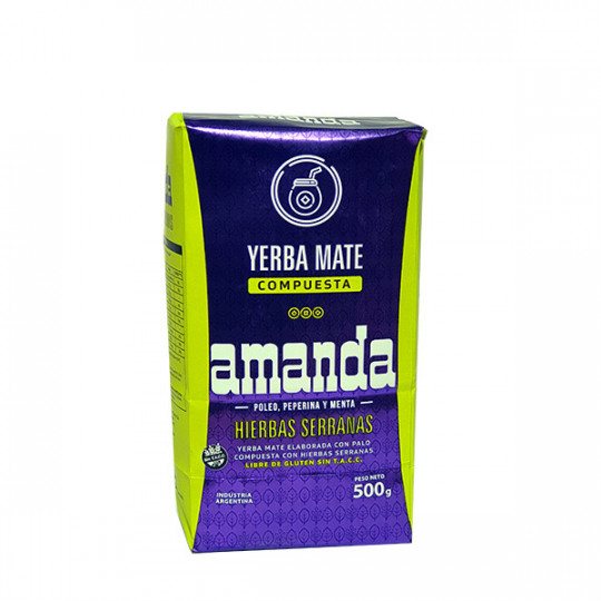 YERBA COMP. AMANDA HIERBAS SERRANA 500 GRS