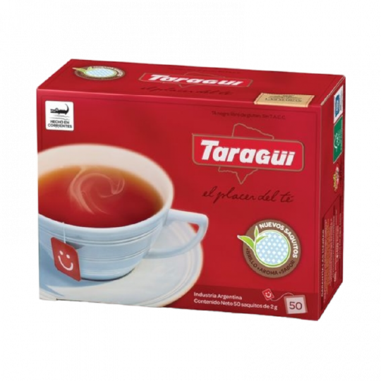 TE NEGRO TARAGUI F.DIAMANTADO 50 SAQUITOS