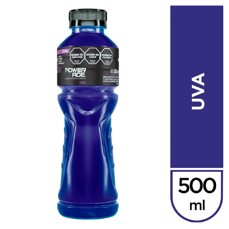JUGO SPORT POWERADE A.UVA 500 CC.