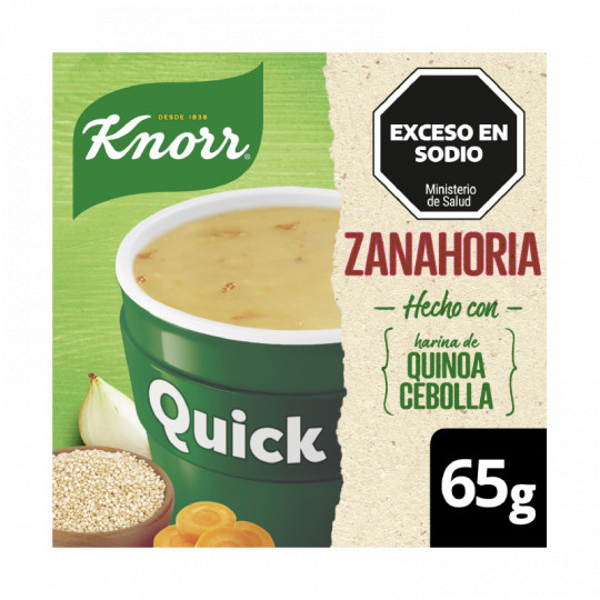 SOPA KNORR QUICK ZANAHORIA 5 UNIDADES