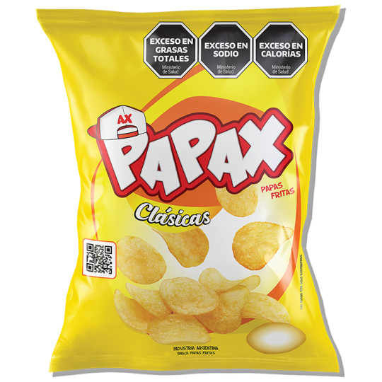 SNACKS PAPAX PAPAS FRITAS 45 GRS