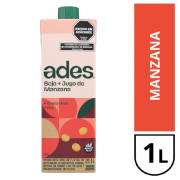 JUGO P/BEBER ADES R.MANZANA 1000 ML.